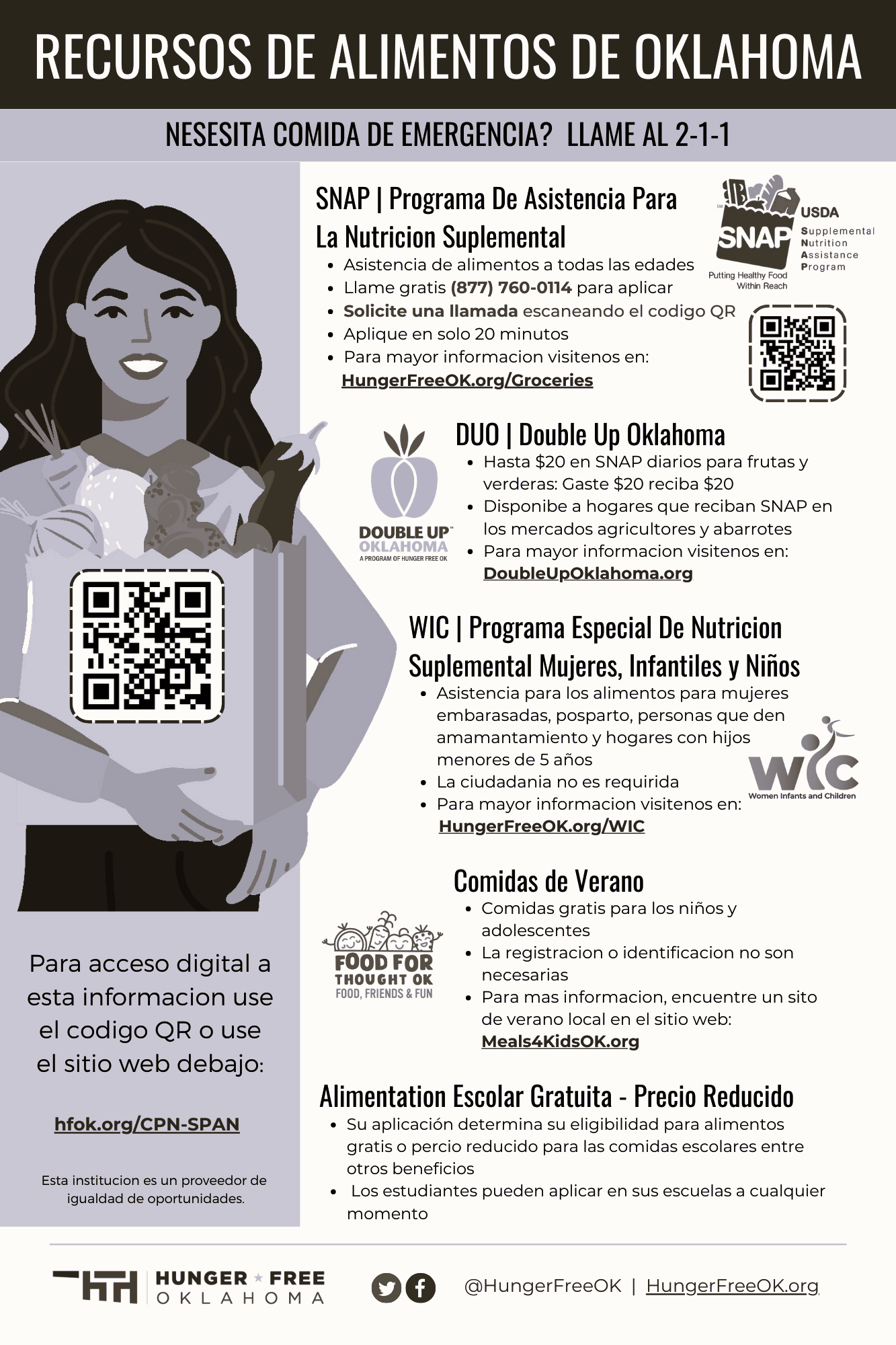 Oklahoma Food Resource Menu – Hunger Free Oklahoma